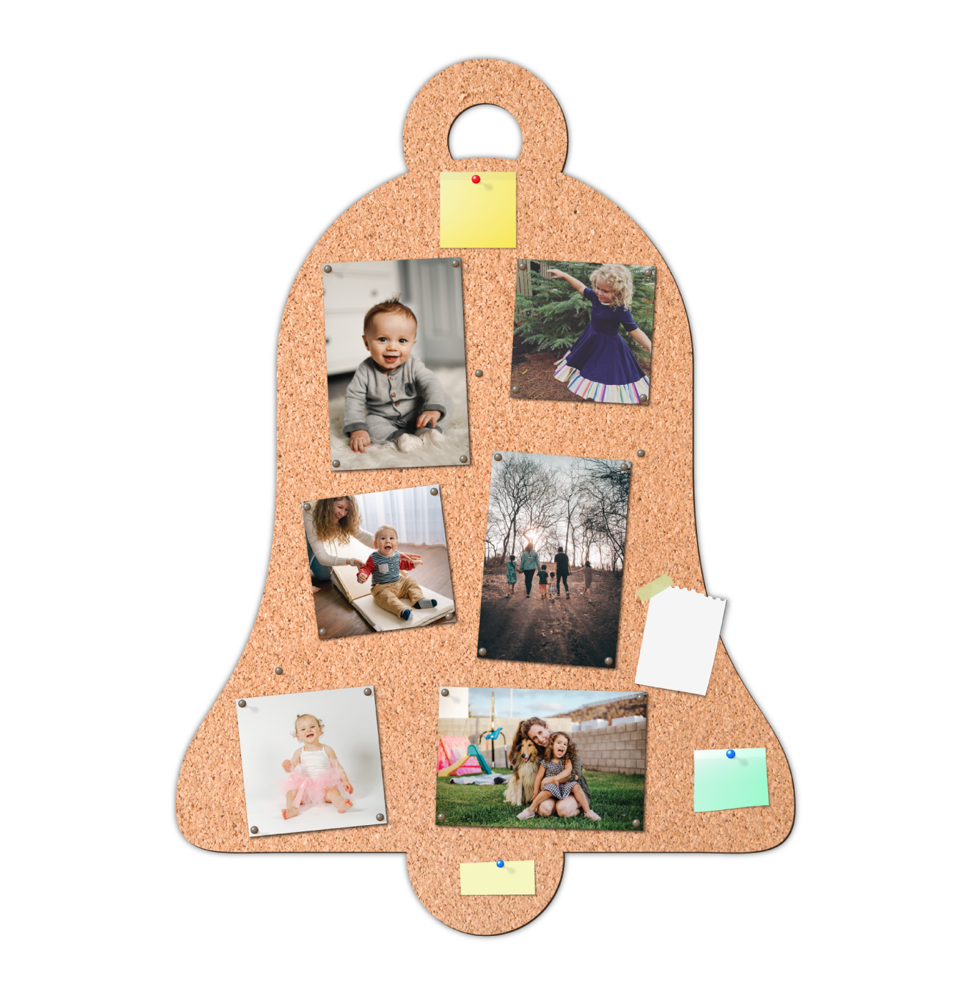 Avizier pluta cu contur de clopot 60x85 cm - eMAG.ro